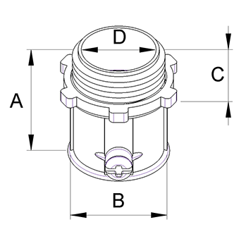E.M.T. Connector Set-Screw Type | SC Conduit Fittings