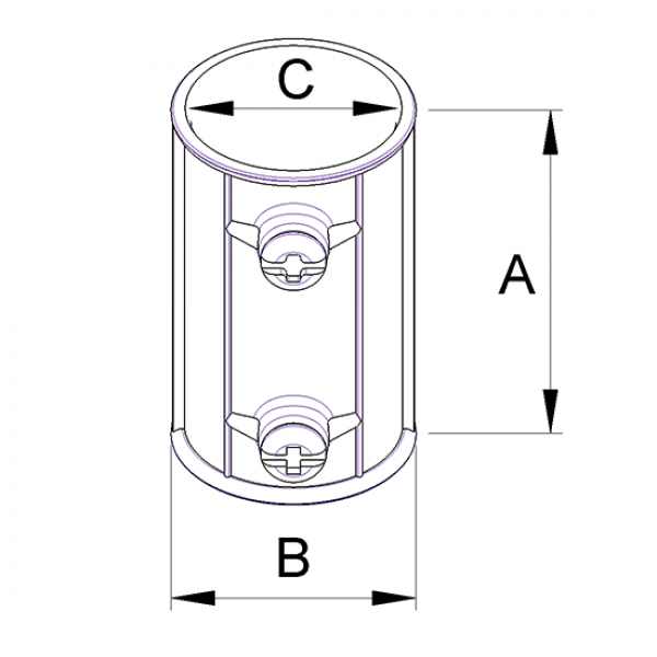 E.M.T. Coupling Set-Screw Type