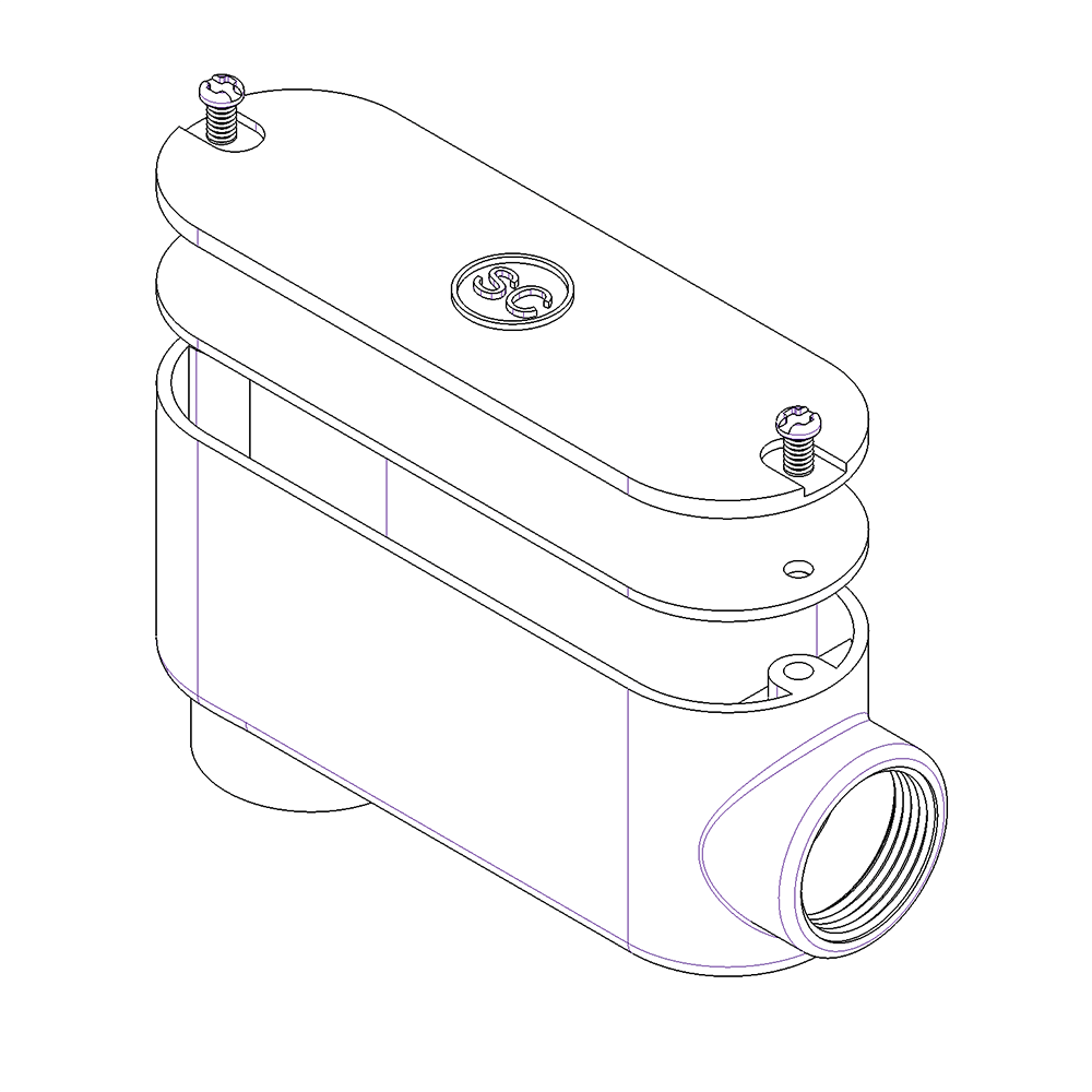 CONDUIT BODIES L.B. HDG | SC Conduit Fittings
