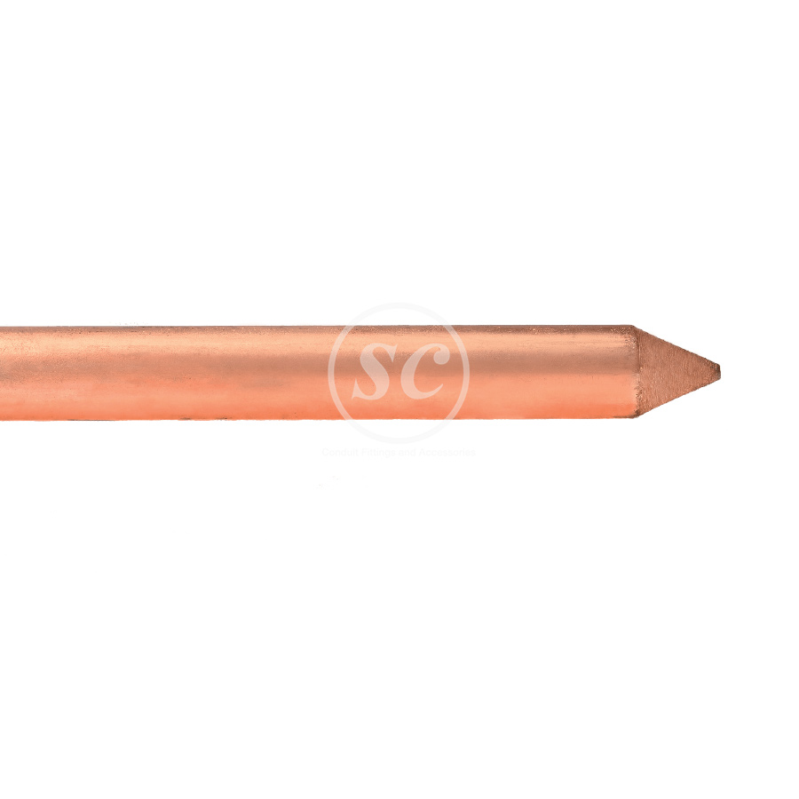 COPPER COATED GROUND ROD | SC Fittings | Conduit Fittings