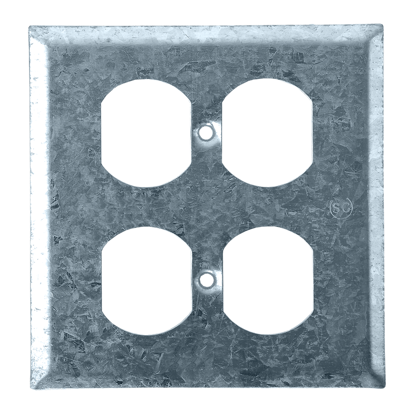 F.S. COVER PLATE 4" x 4" SC THICKNESS | SC Conduit Fittings