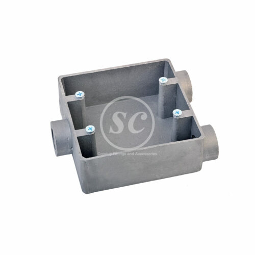 F.S. BOX 4" x 4" | SC Fittings | Conduit Fittings