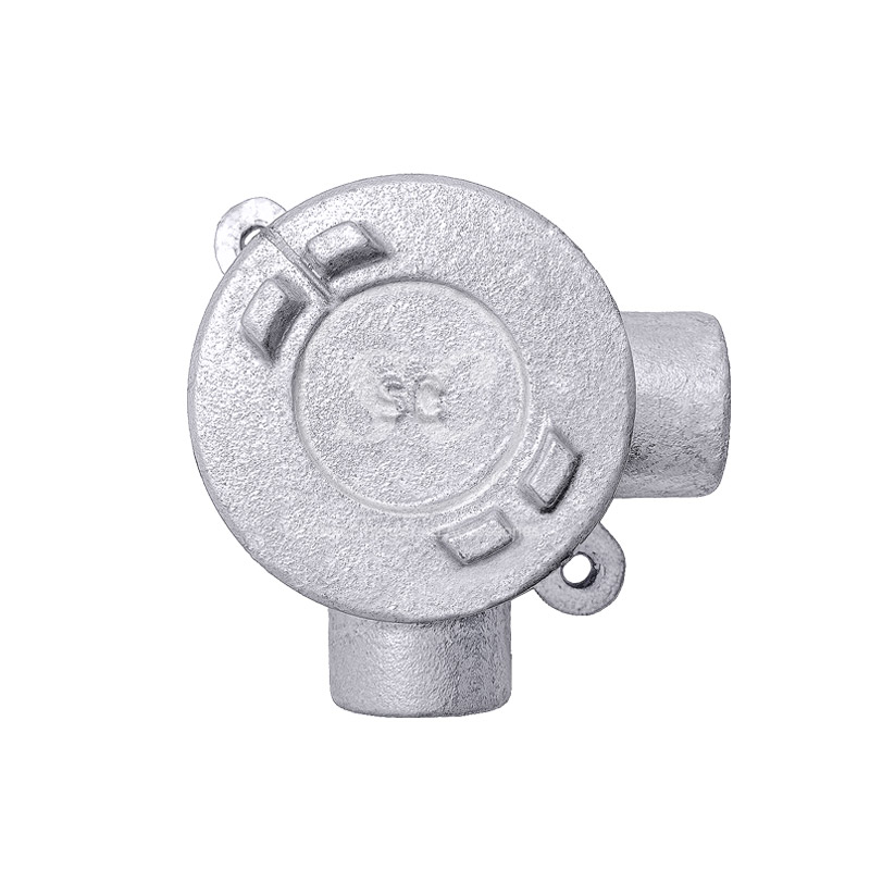 JUNCTION ROUND BOX HOT DIP GALVANIZED | SC Fittings | Conduit Fittings