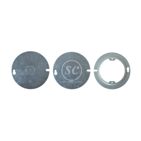 OCTAGON BOX COVER PLATE | SC Fittings | Conduit Fittings