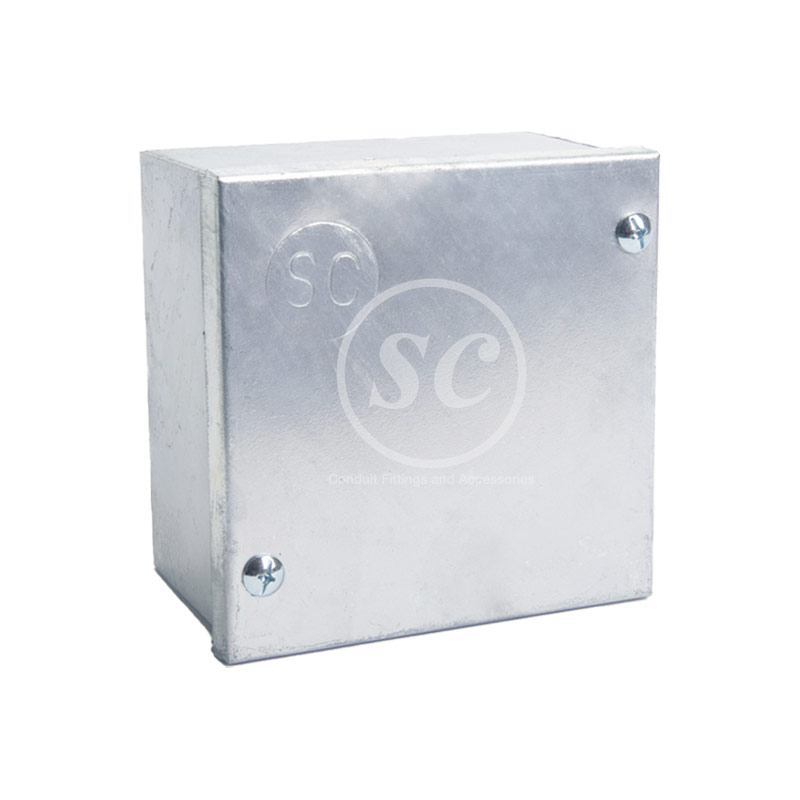 PULL BOX HOT DIP GALVANIZED | SC Fittings | Conduit Fittings