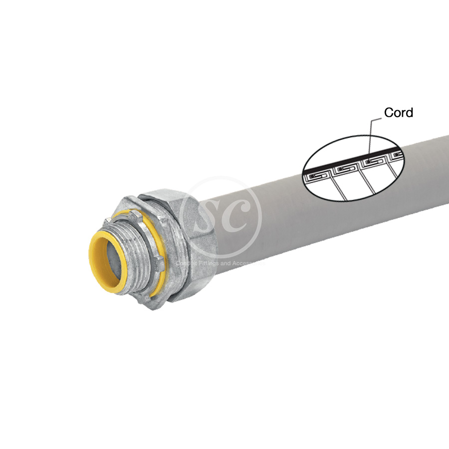 LIQUID TIGHT FLEXIBLE METAL CONDUIT TYPE EF | SC Fittings | Conduit Fittings